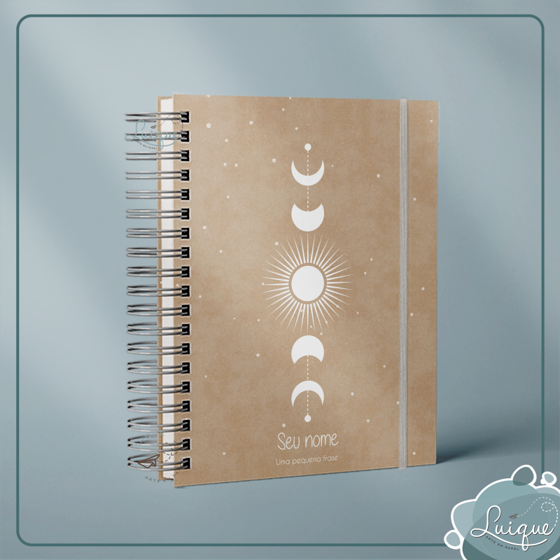 Planner (Lunar Fases) – Luique | Arte em papel